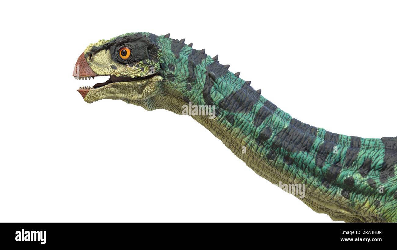Chilesaurus dinosaur, illustration Stock Photo - Alamy