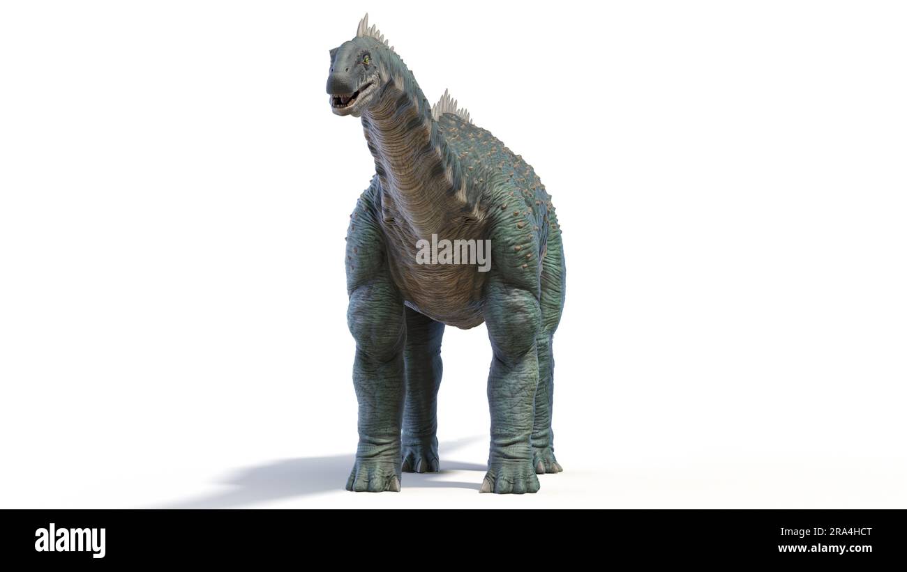 Barapasaurus dinosaur, illustration Stock Photo - Alamy