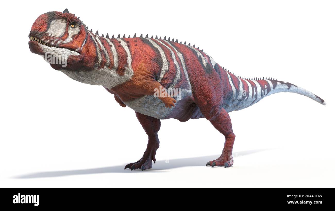 Majungasaurus dinosaur, illustration Stock Photo - Alamy