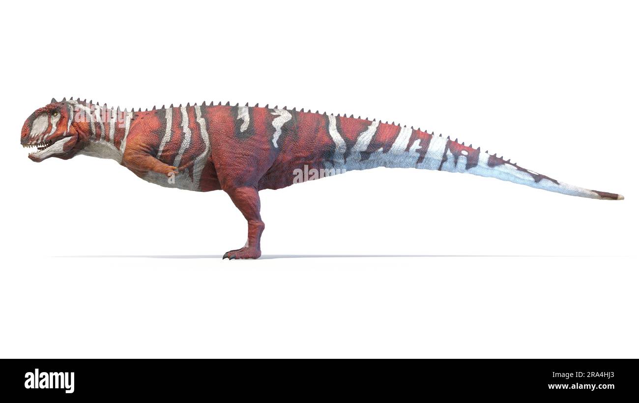 Majungasaurus dinosaur, illustration Stock Photo - Alamy