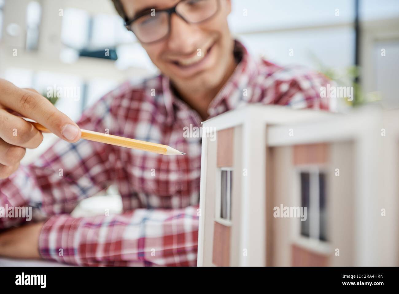 Concept - head of architectural agency. Director of architectural ...