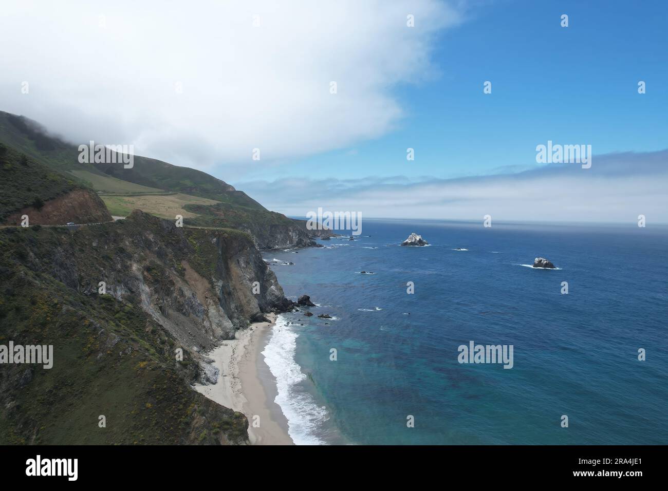 Windswept cliffs hi-res stock photography and images - Alamy