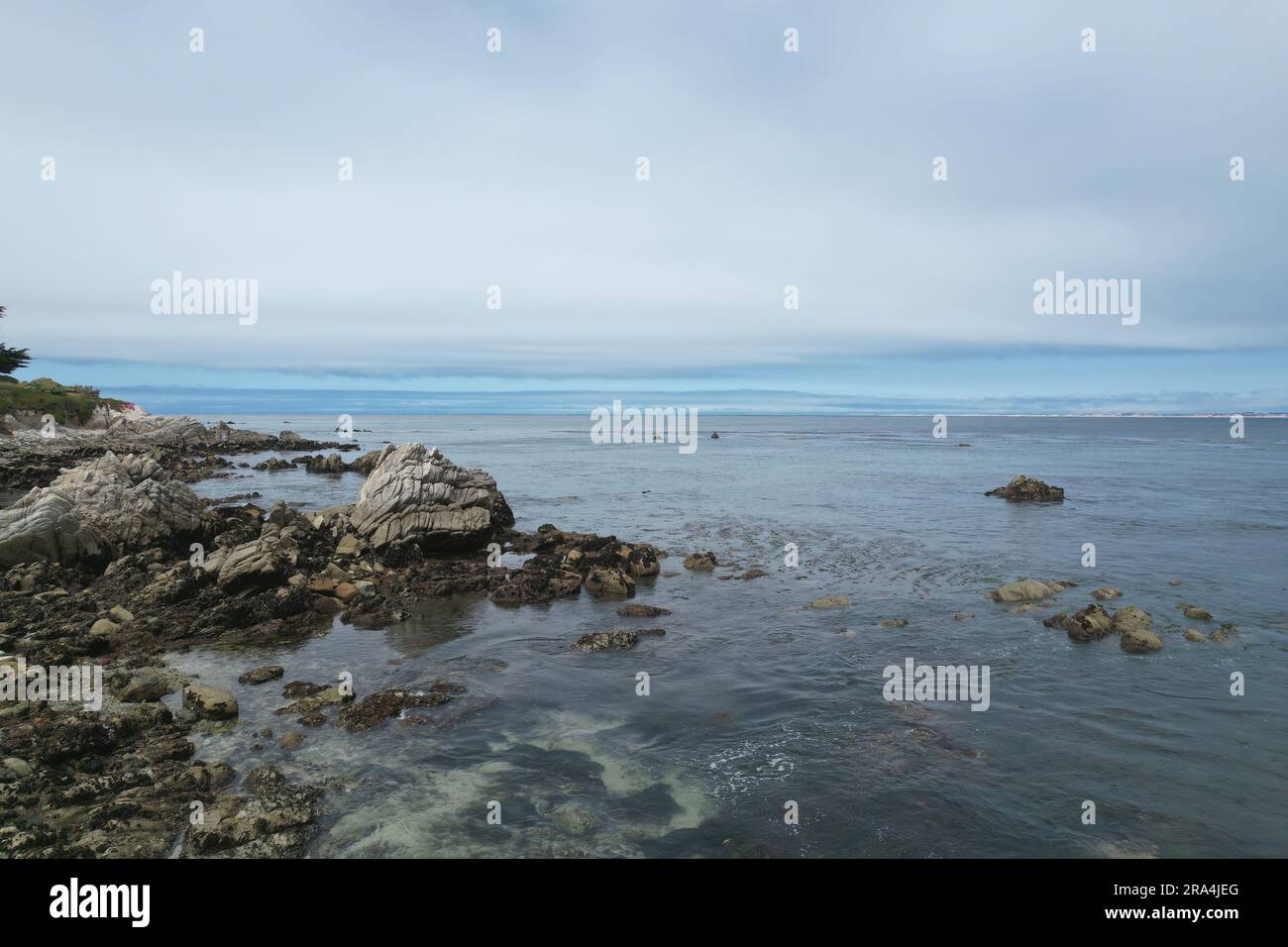 Aerial photo of Lovers Point in Monterey California Stock Photo - Alamy