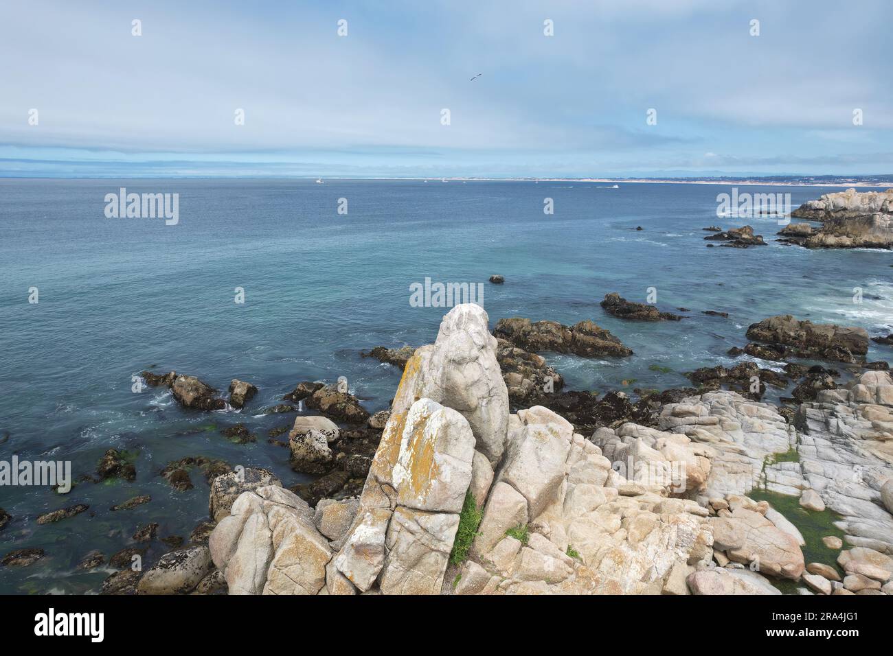 Aerial photo of Lovers Point in Monterey California Stock Photo - Alamy