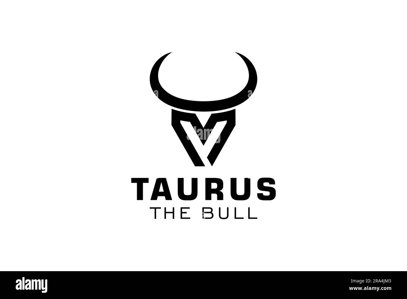 Letter M logo, Bull logo,head bull logo, monogram Logo Design Template ...