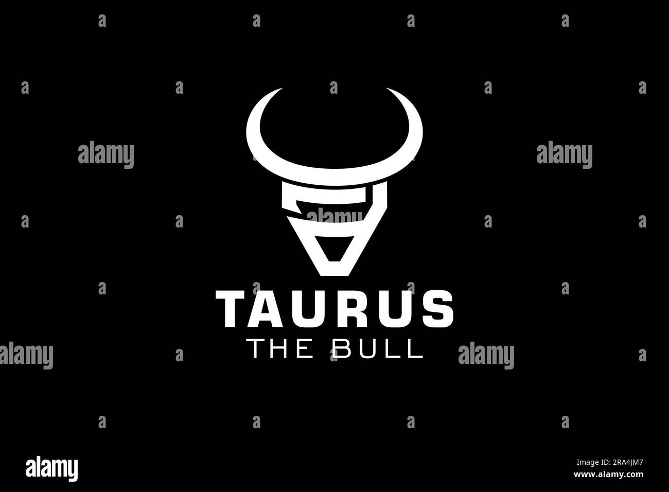 Letter D logo, Bull logo,head bull logo, monogram Logo Design Template ...