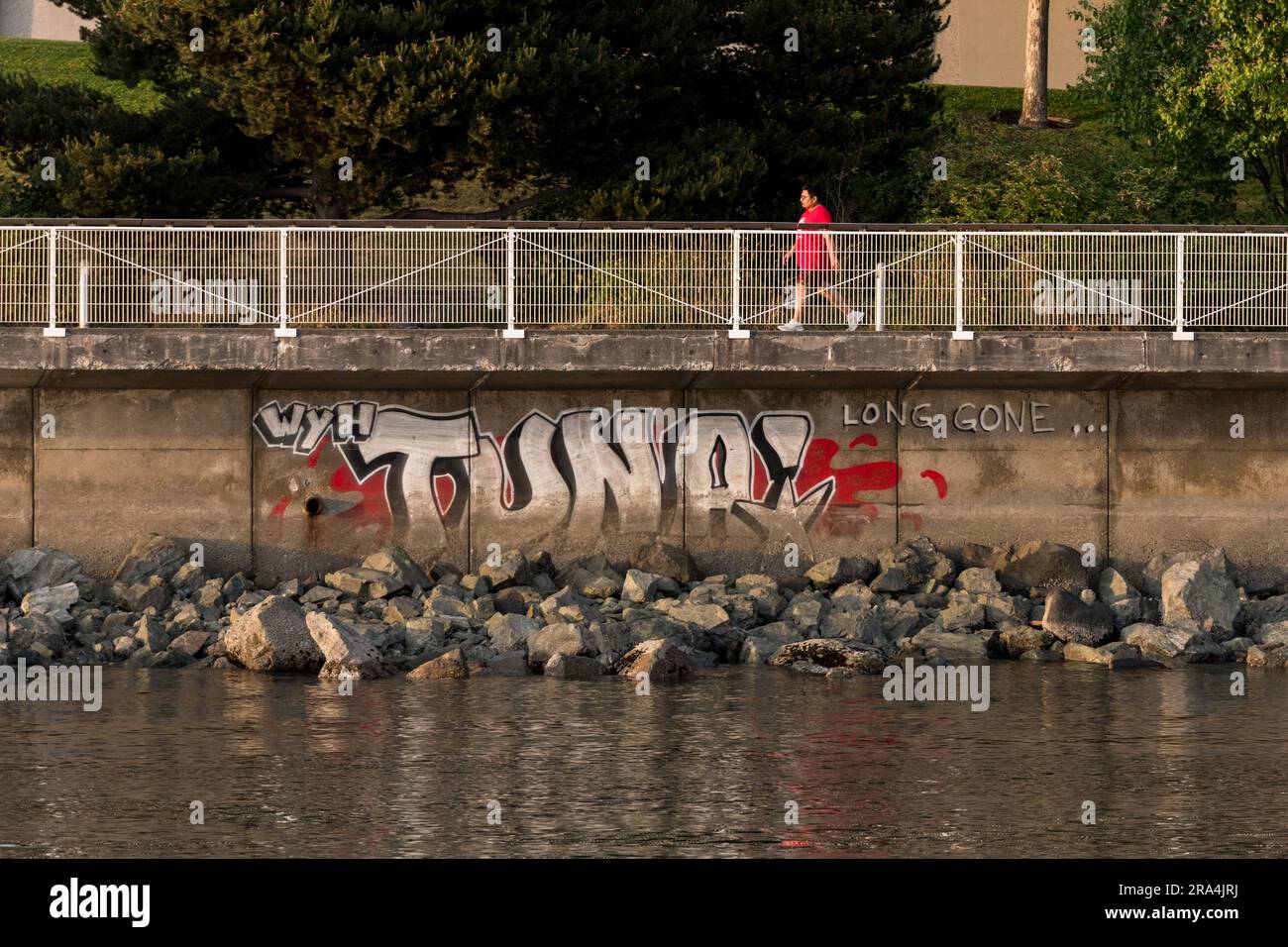 Seattle, USA. 27 Jun, 2023. Downtown Seattle Graffiti Stock Photo - Alamy