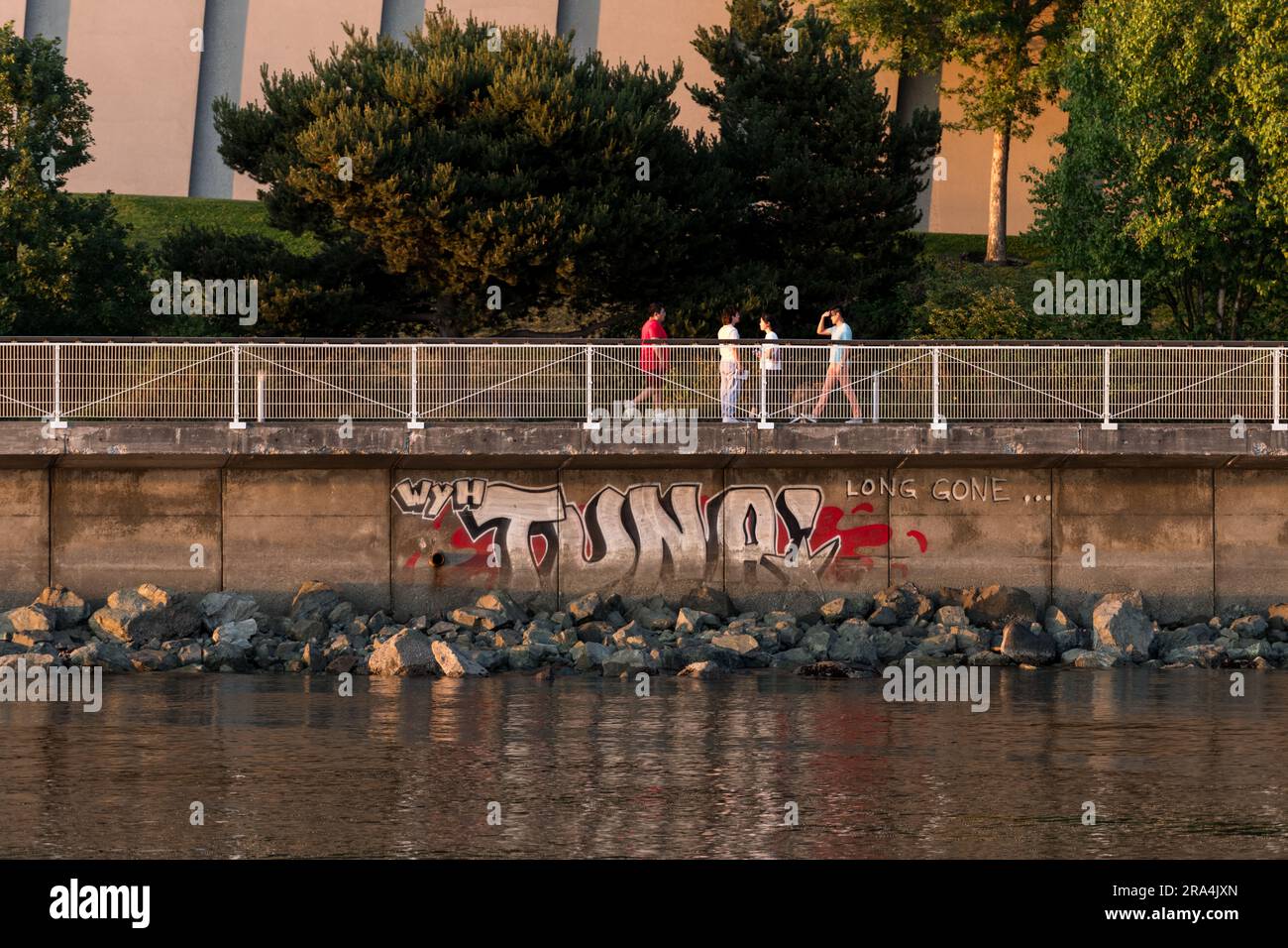 Seattle, USA. 27 Jun, 2023. Downtown Seattle Graffiti Stock Photo - Alamy