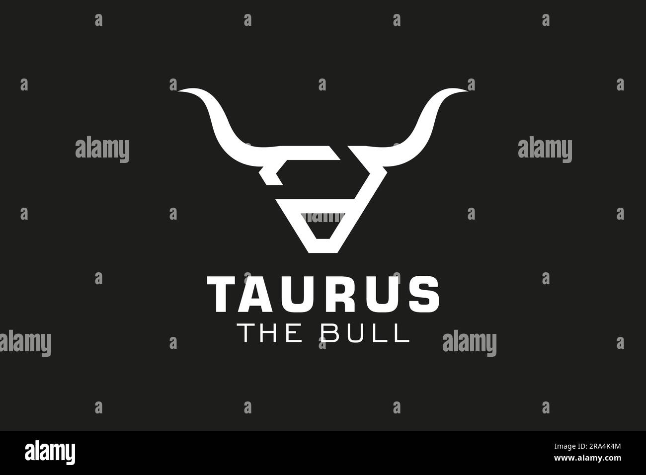 Letter D logo, Bull logo,head bull logo, monogram Logo Design Template ...