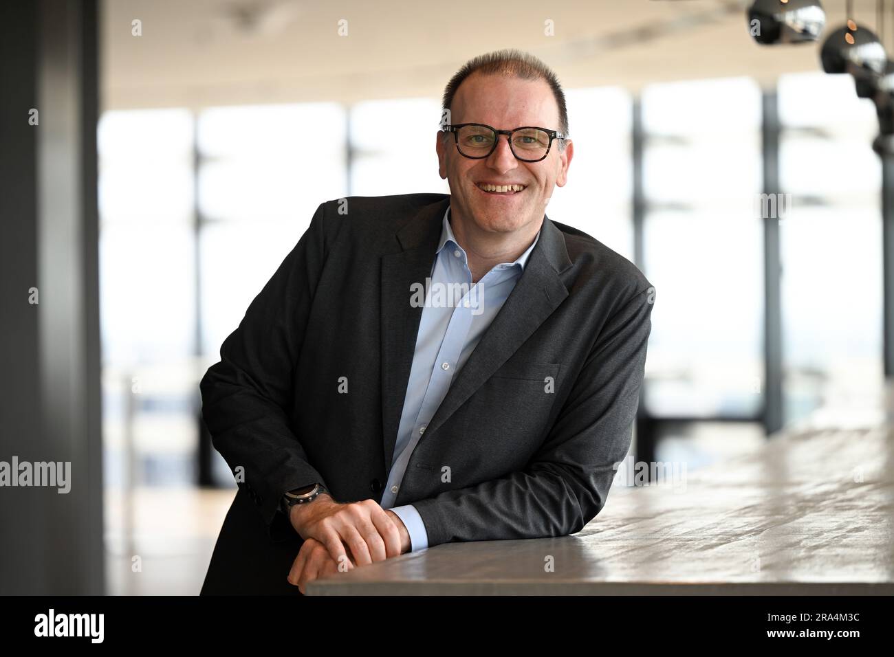 Duesseldorf, Germany. 27th June, 2023. Philippe Rogge, Vodafone's head ...