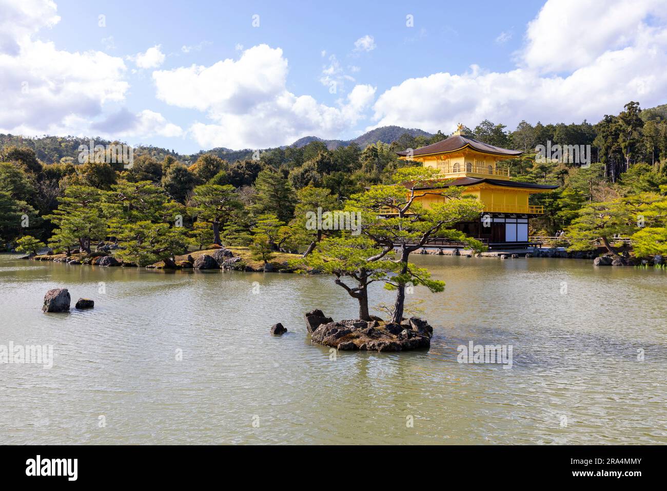 Kinkaku-ji temple The Golden Pavilion temple in Kyoto,Japan, spring ...