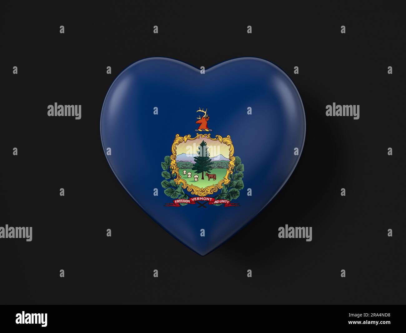 Vermont state heart hi-res stock photography and images - Alamy