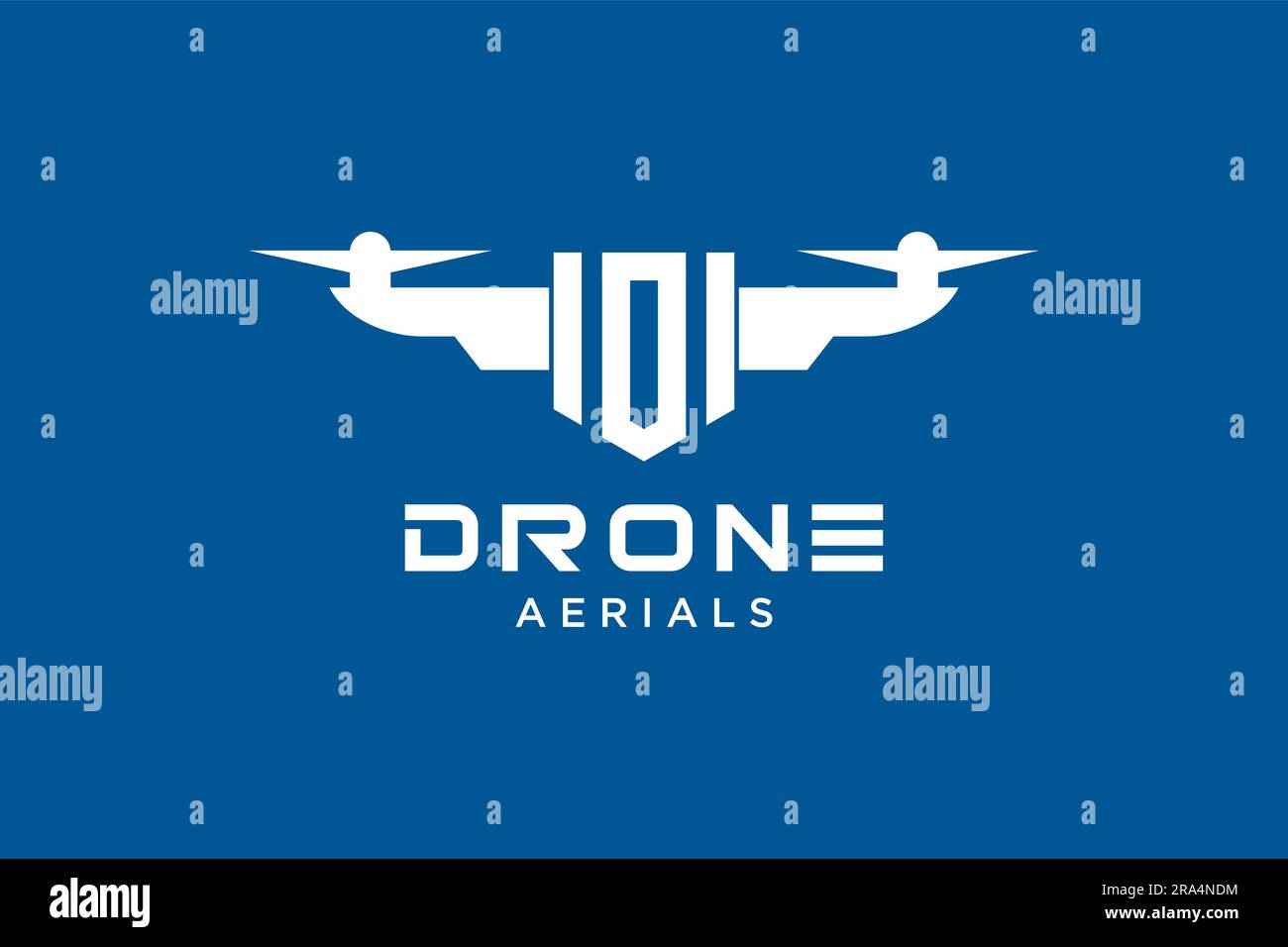 Letter I Drone logo design template. Photography drone icon vector ...