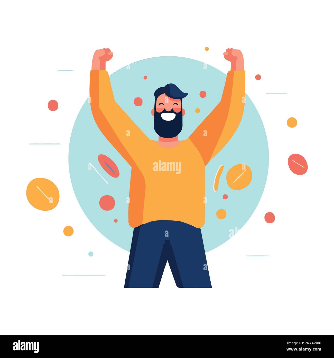 Finish job cartoon hi-res stock photography and images - Alamy