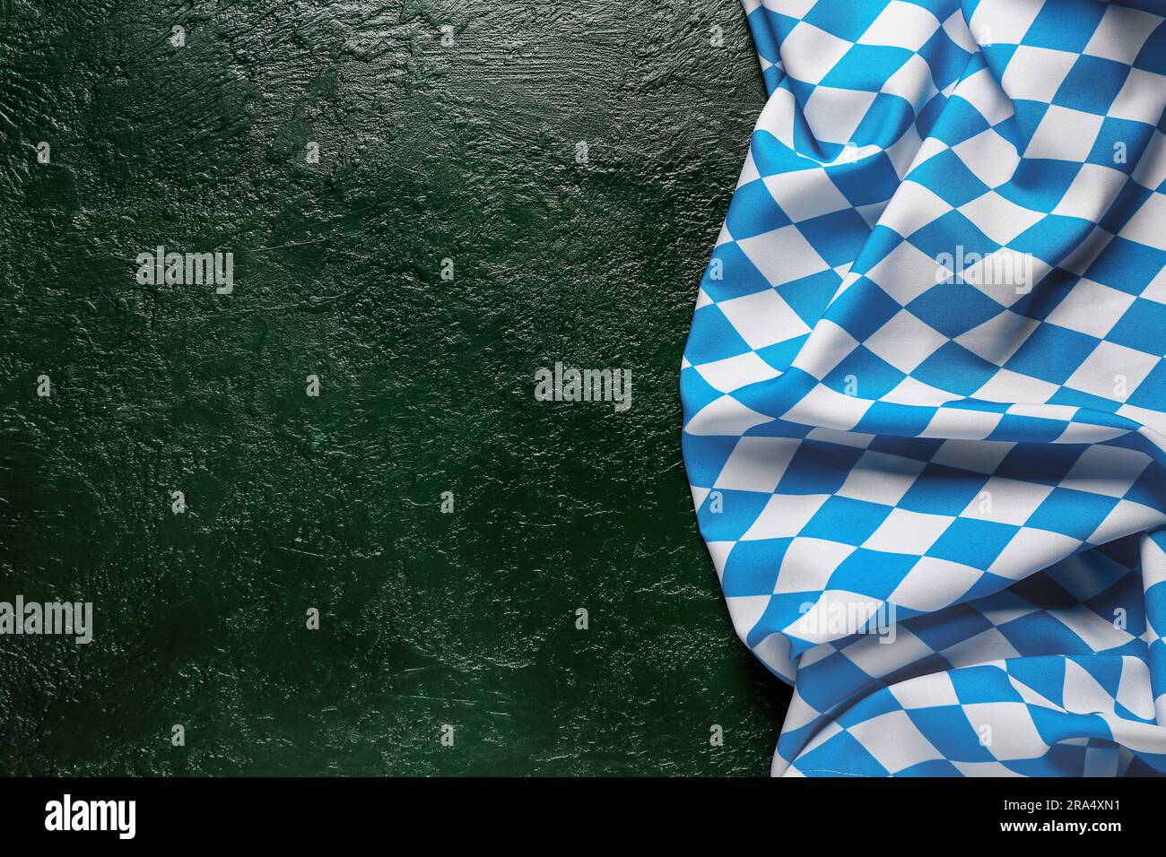Flag of Bavaria on green background Stock Photo - Alamy
