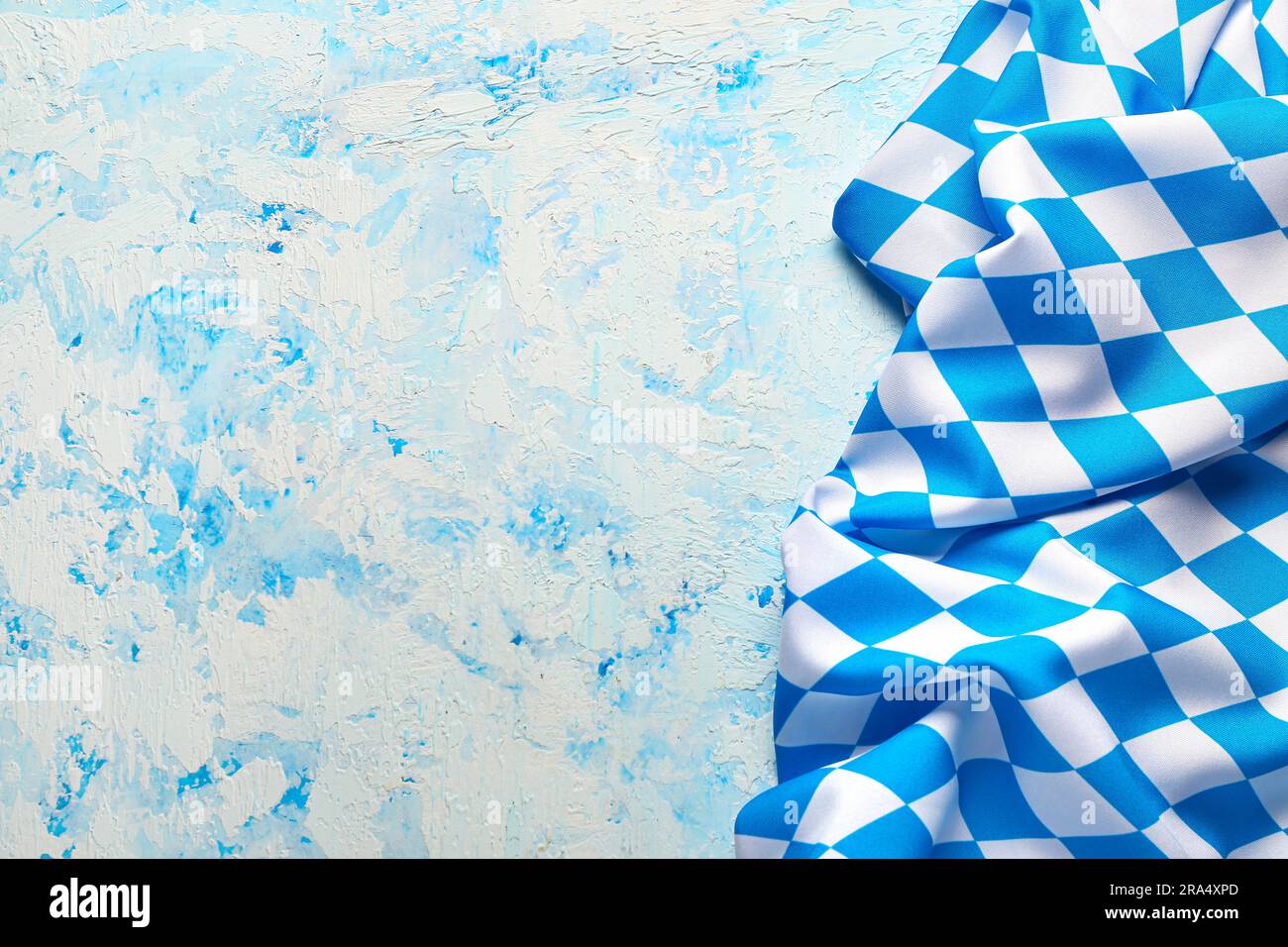 Flag of Bavaria on light blue background Stock Photo - Alamy