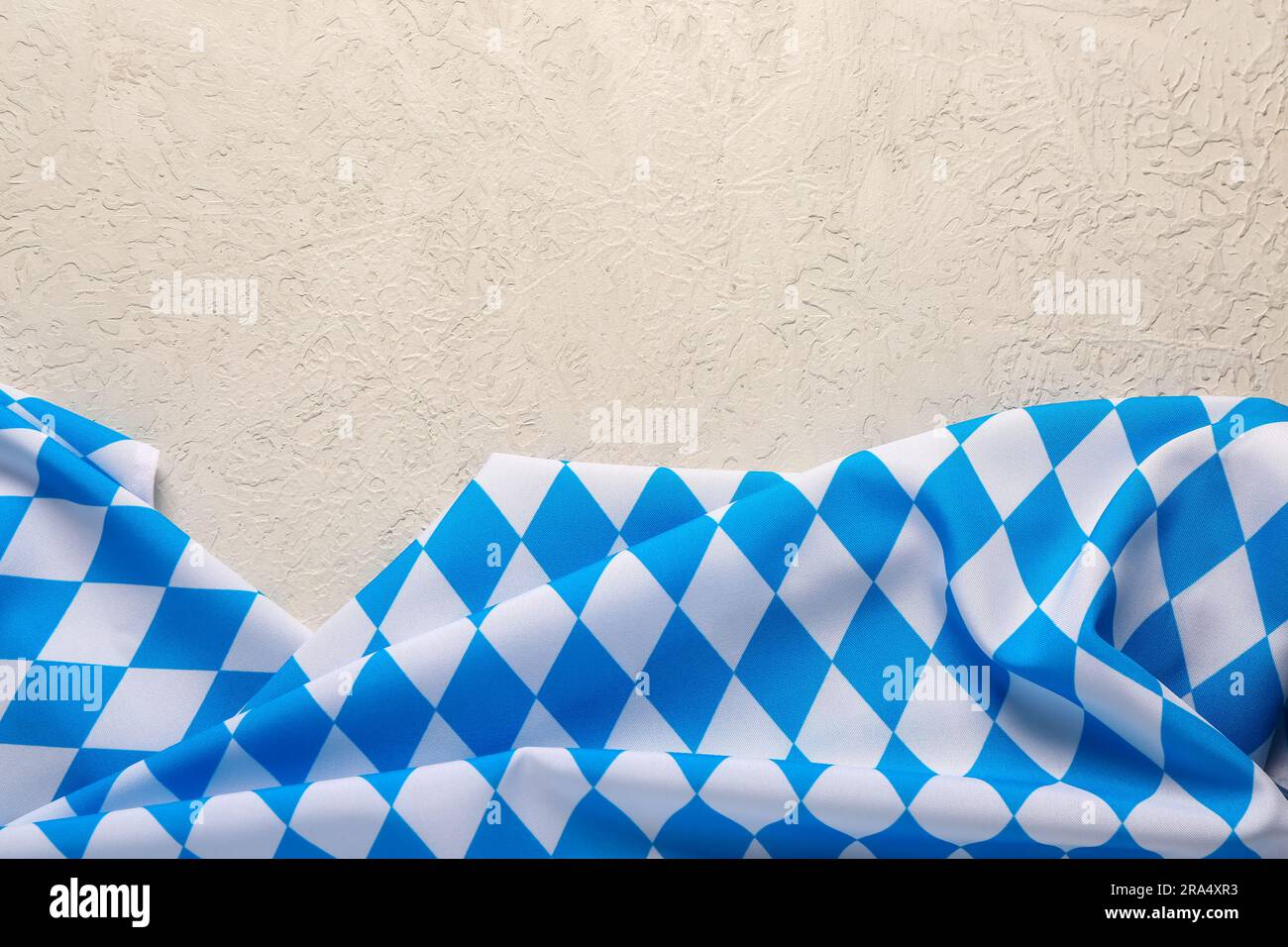 Flag of Bavaria on white background Stock Photo - Alamy