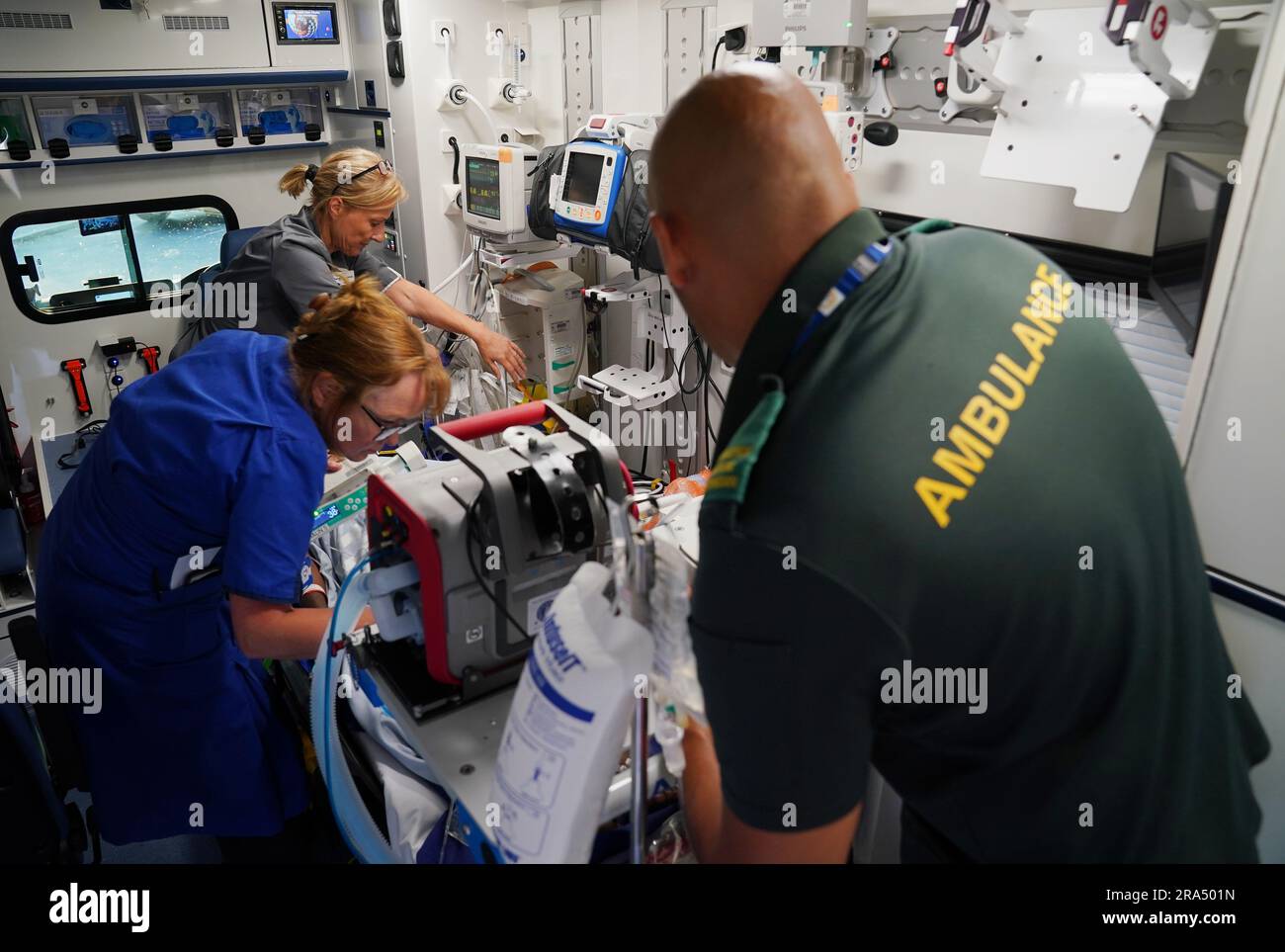 Advanced Nurse Practitioner Sarah Hardwick (top left) alongside Senior ...