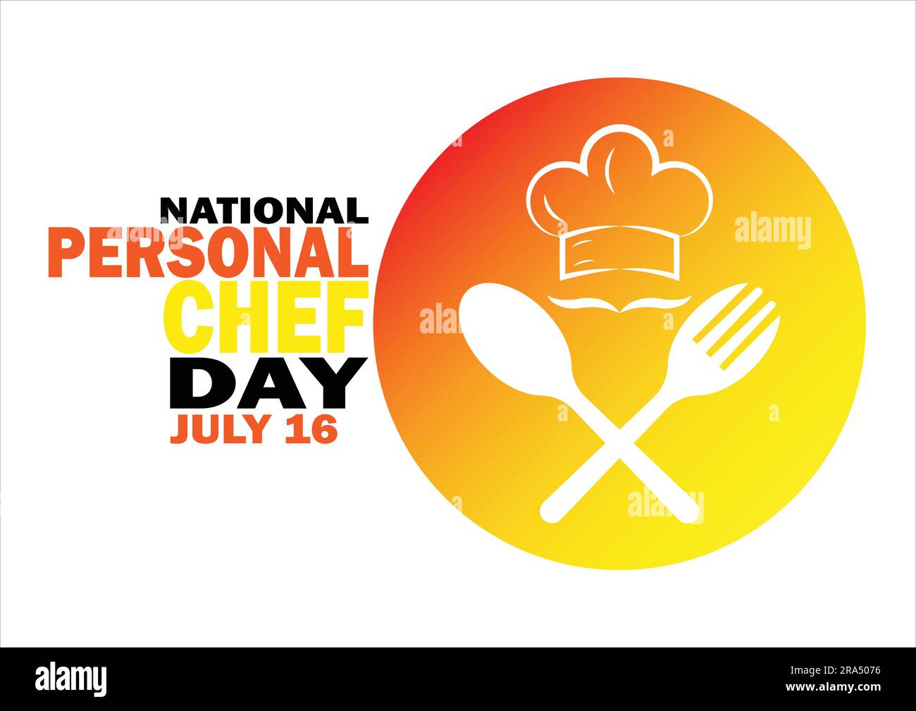 National Personal Chef Day. July 16. Holiday concept. Template for ...