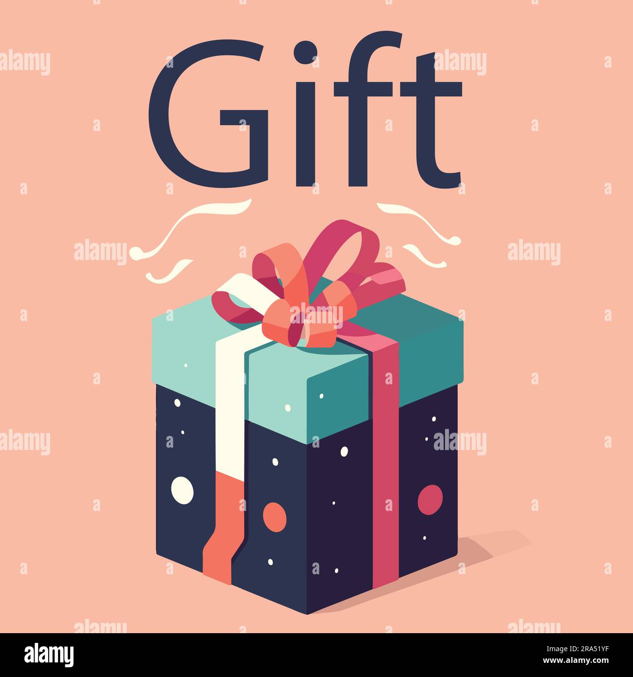 Playful gift Stock Vector Images - Alamy