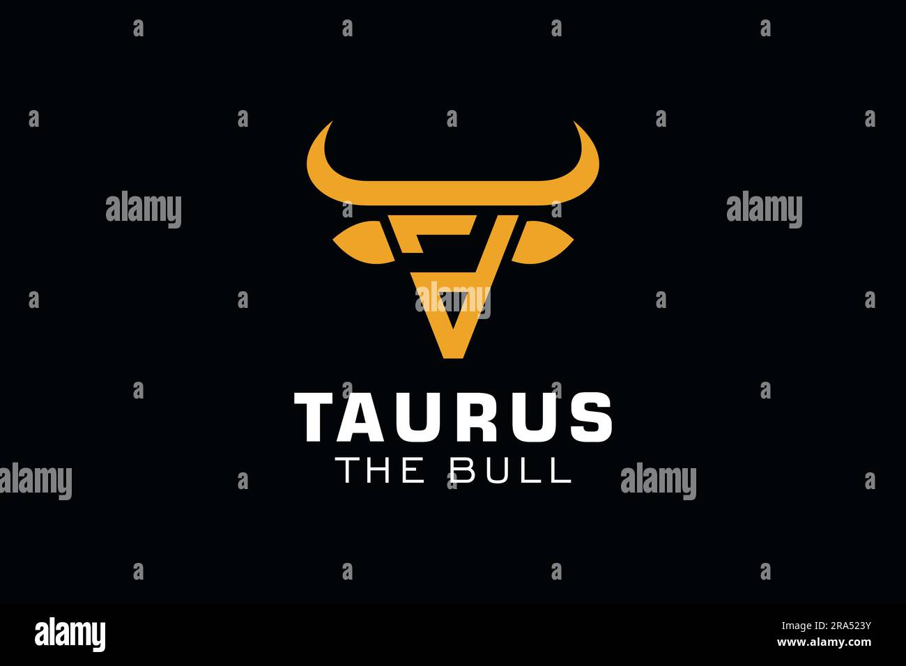 Letter D logo, Bull logo,head bull logo, monogram Logo Design Template ...