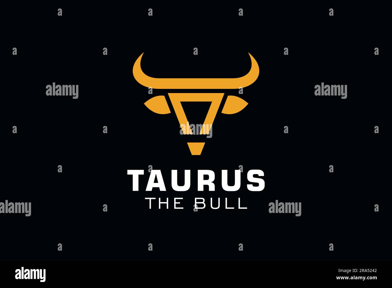Letter N logo, Bull logo,head bull logo, monogram Logo Design Template ...