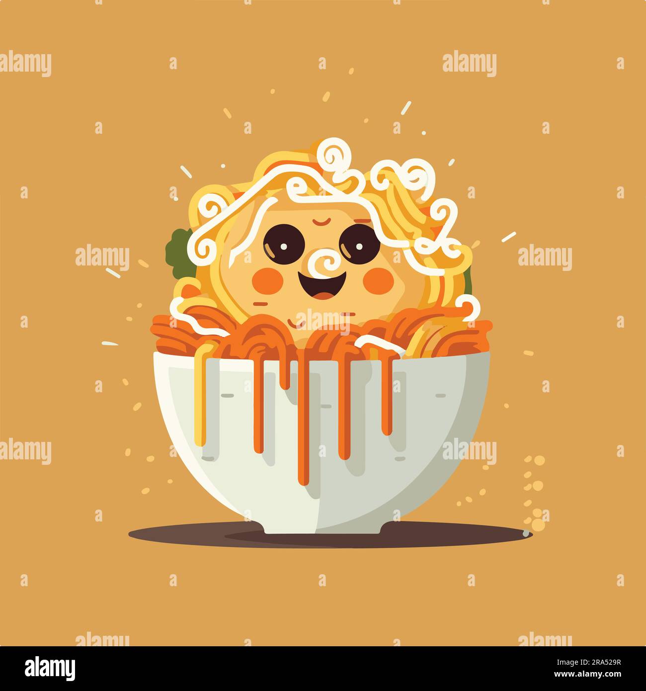 Taste and healthy noodles vector illustration design Stock Vector Image ...
