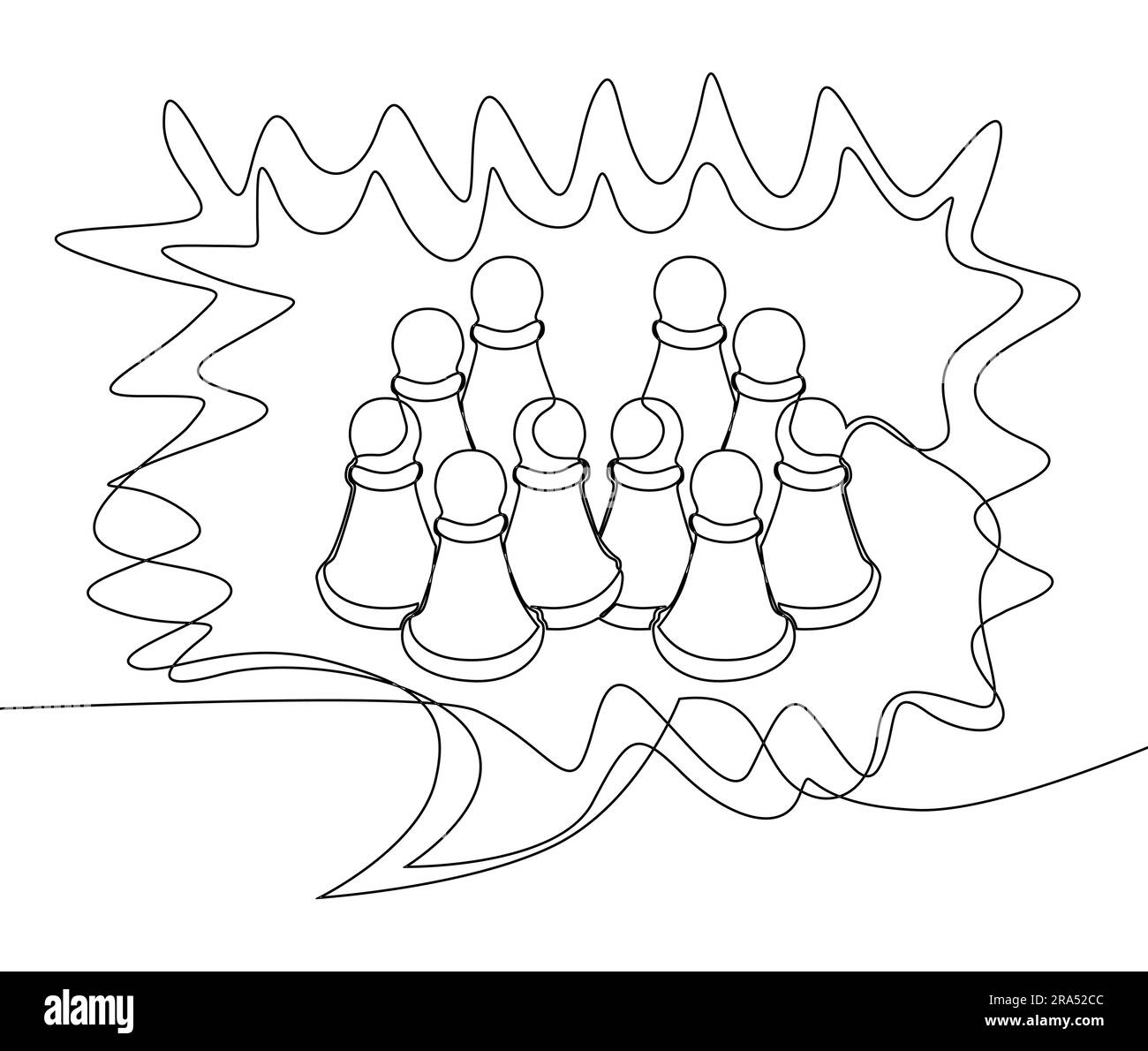 Playing chess vector vectors hi-res stock photography and images - Alamy
