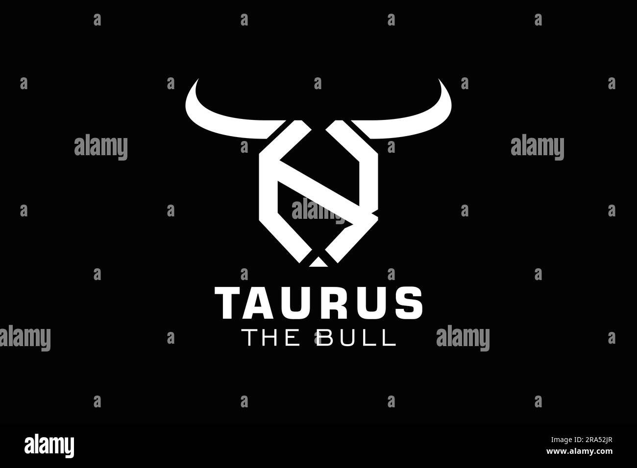 Letter K logo, Bull logo,head bull logo, monogram Logo Design Template ...