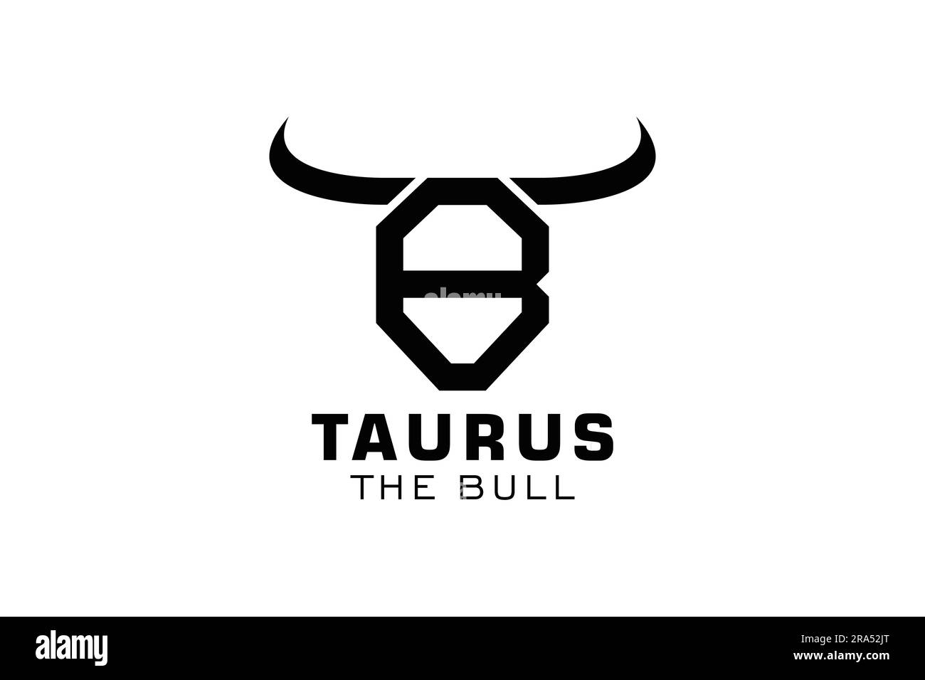 Letter B logo, Bull logo,head bull logo, monogram Logo Design Template ...