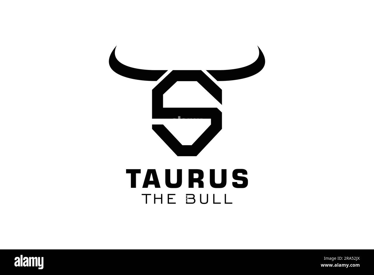 Letter S logo, Bull logo,head bull logo, monogram Logo Design Template ...