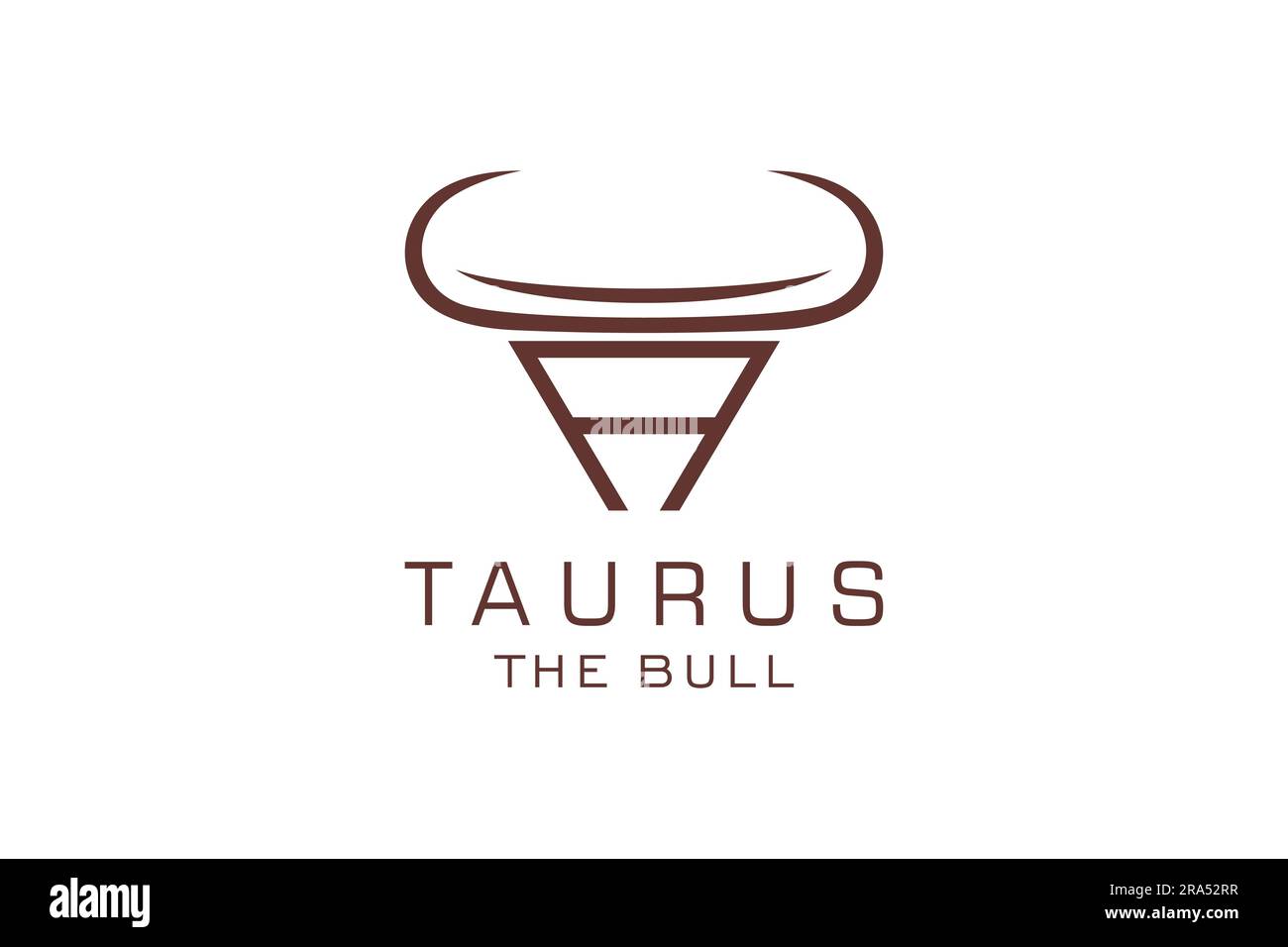 Letter A logo, Bull logo,head bull logo, monogram Logo Design Template ...