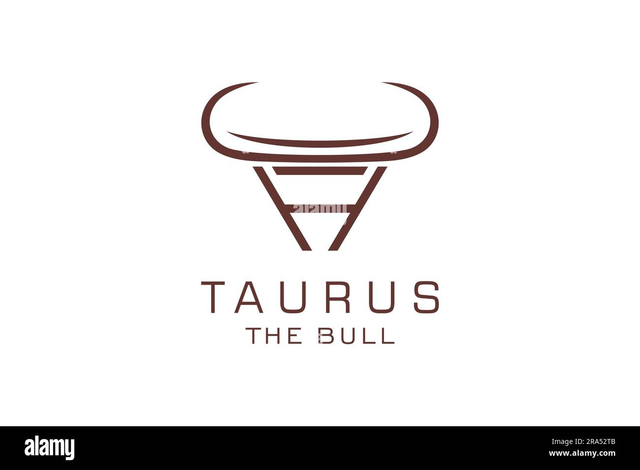 Letter H logo, Bull logo,head bull logo, monogram Logo Design Template ...