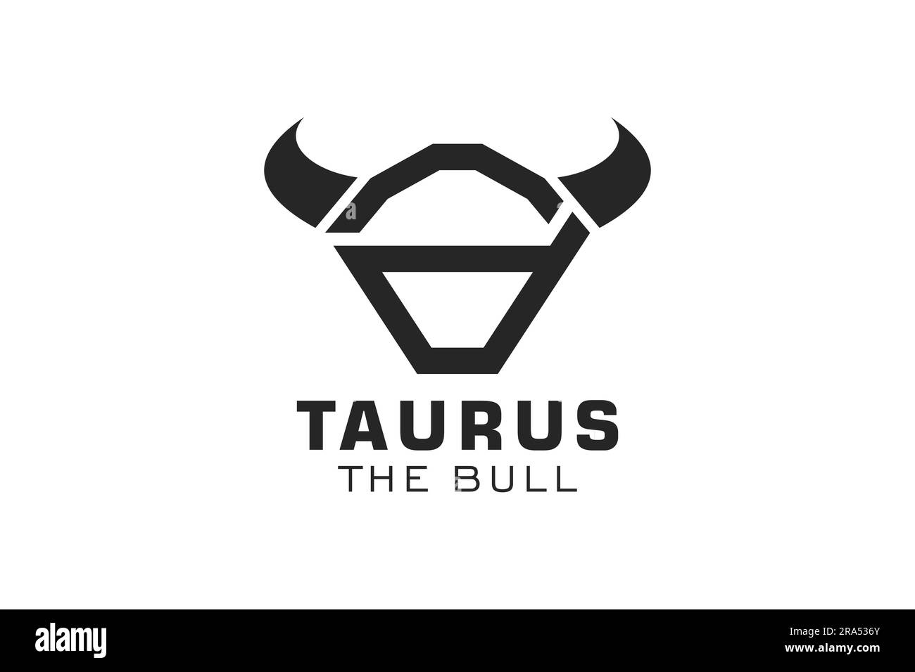 Letter D logo, Bull logo,head bull logo, monogram Logo Design Template ...