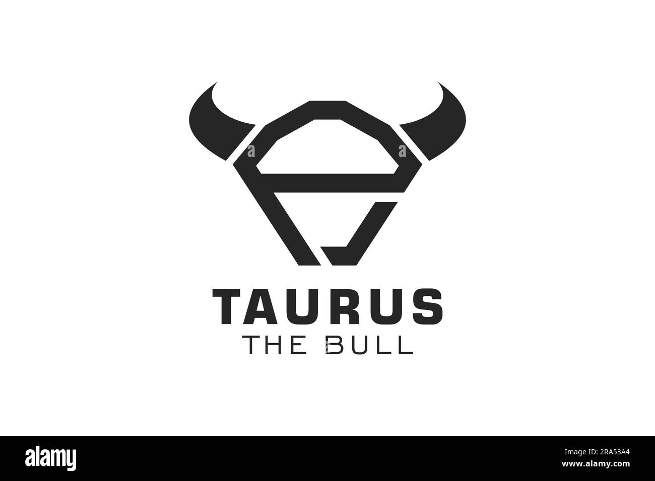 Letter P logo, Bull logo,head bull logo, monogram Logo Design Template ...