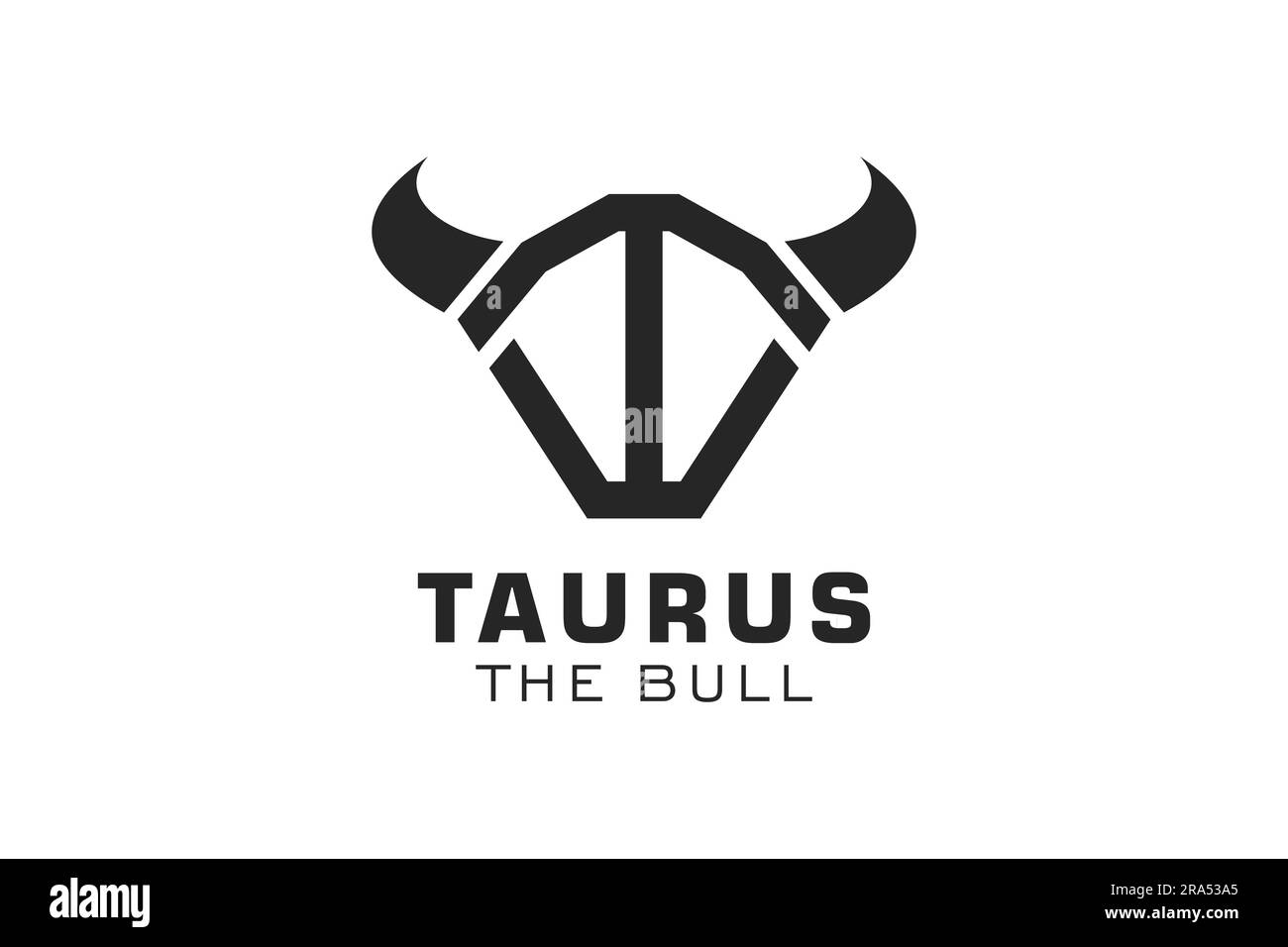 Letter T logo, Bull logo,head bull logo, monogram Logo Design Template ...