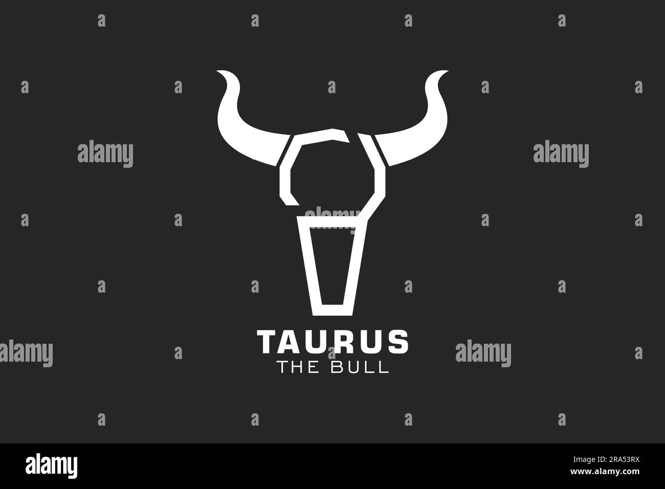 Letter D logo, Bull logo,head bull logo, monogram Logo Design Template ...