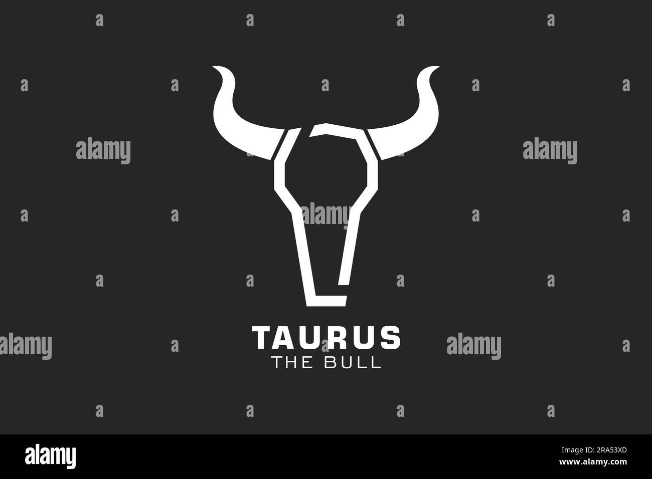 Letter L logo, Bull logo,head bull logo, monogram Logo Design Template ...