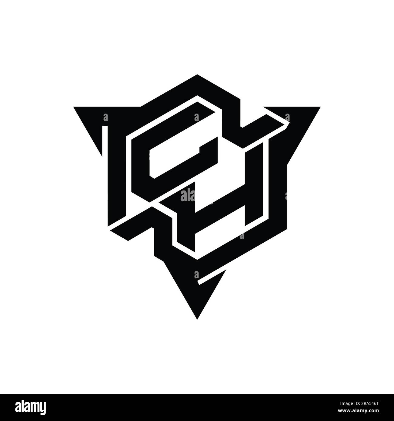 Ch gaming letters Cut Out Stock Images & Pictures - Alamy