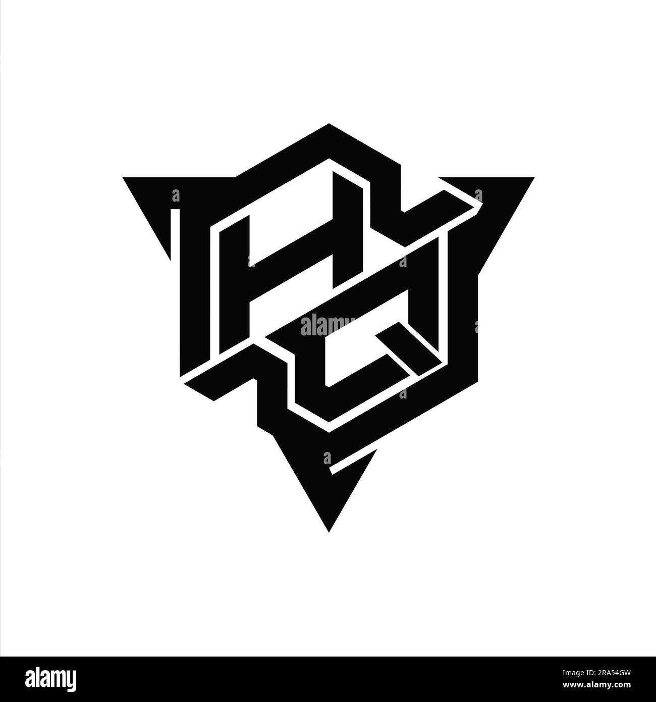 Hq gaming logo hi-res stock photography and images - Alamy