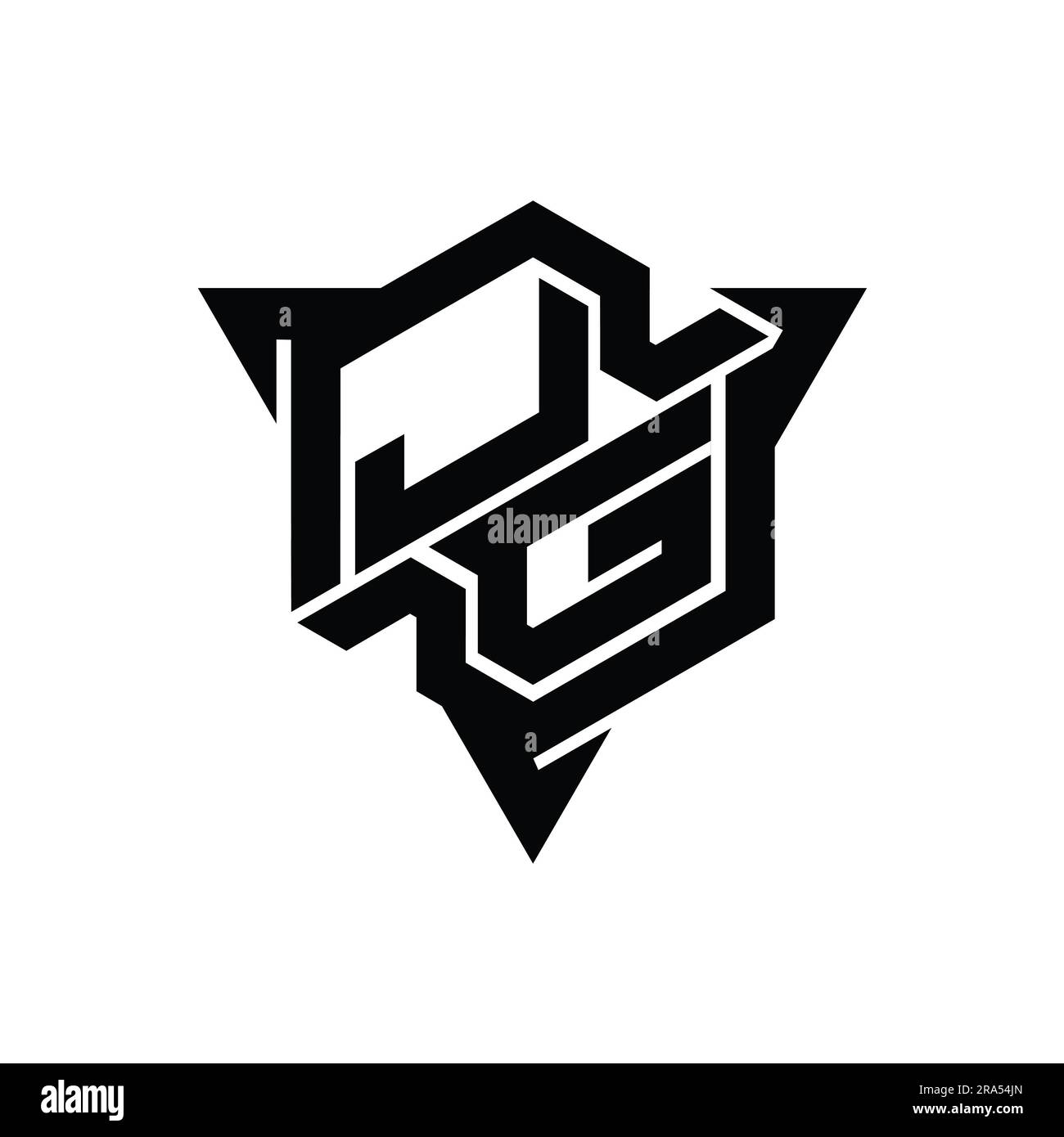 Letter jg logo Cut Out Stock Images & Pictures - Alamy