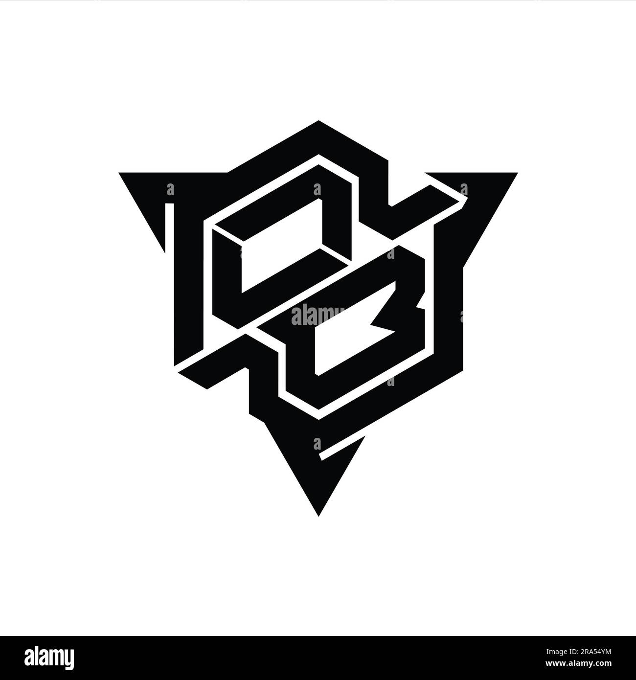 Ob gaming logo hi-res stock photography and images - Alamy