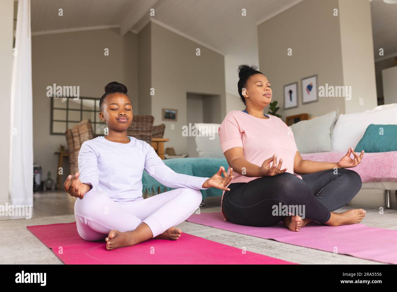 Active mother father little daughter hi-res stock photography and ...