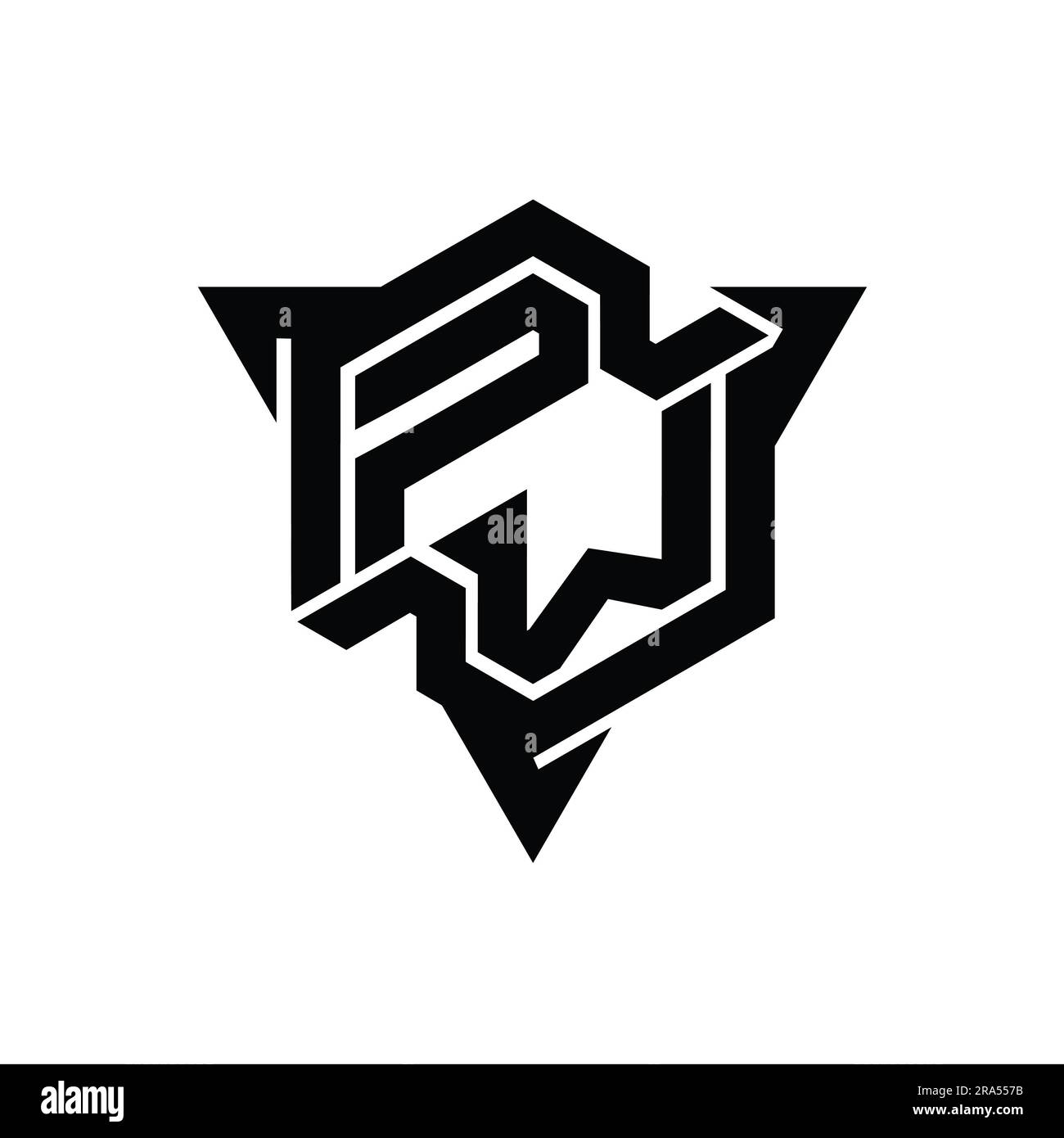 Pw gaming logo hi-res stock photography and images - Alamy