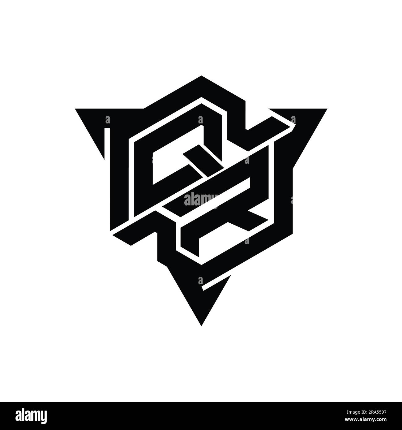 Qr gaming letters hi-res stock photography and images - Alamy