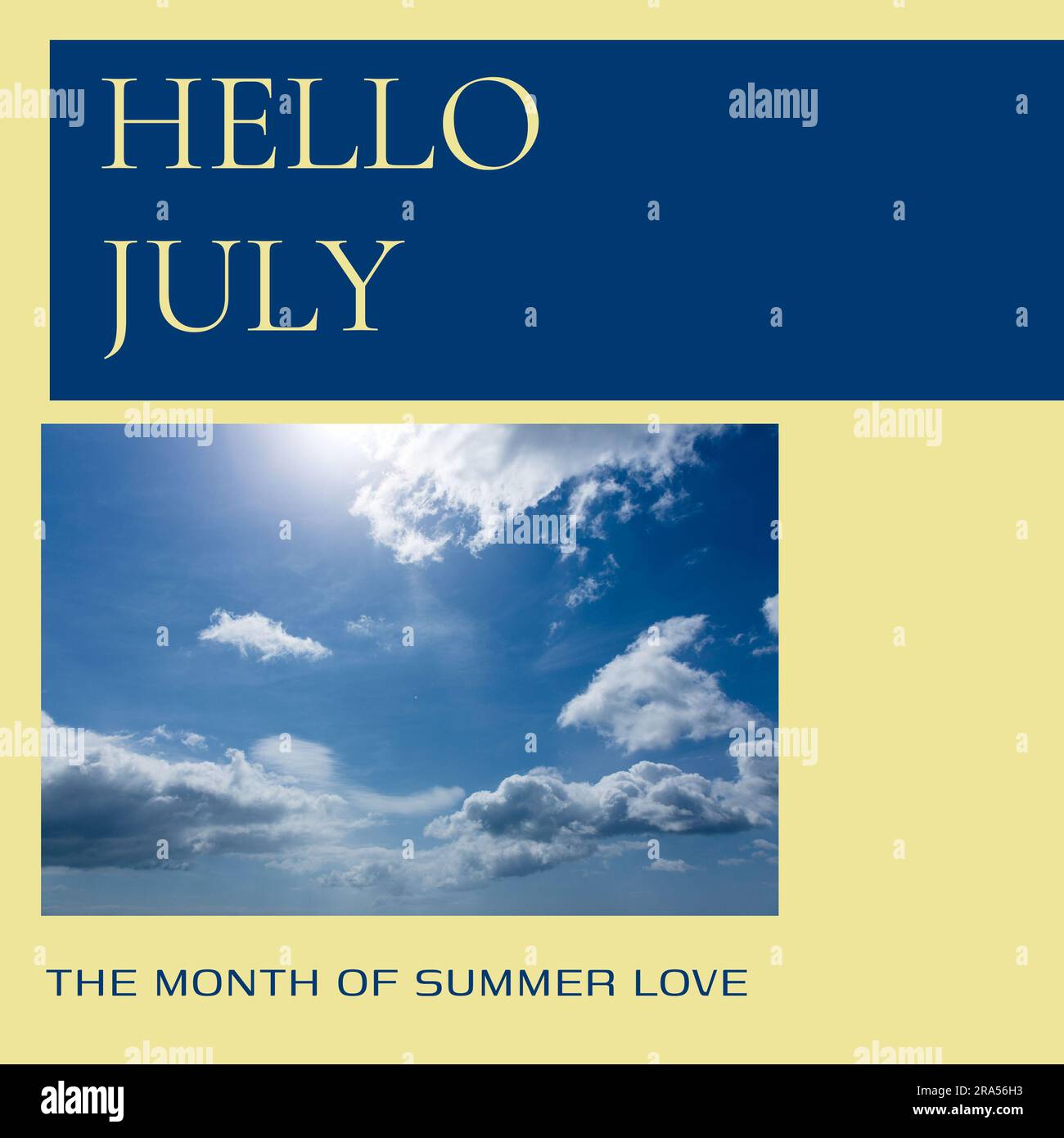 Goodbye June Hello July