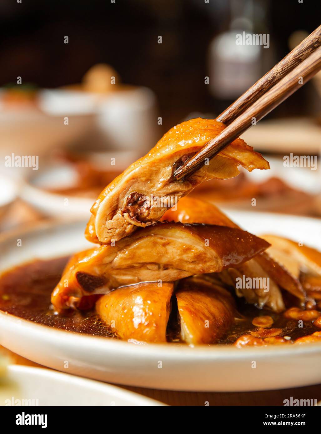 Chinese food, Soy sauce chicken，Chinese Roasted Chicken with Seasoned ...