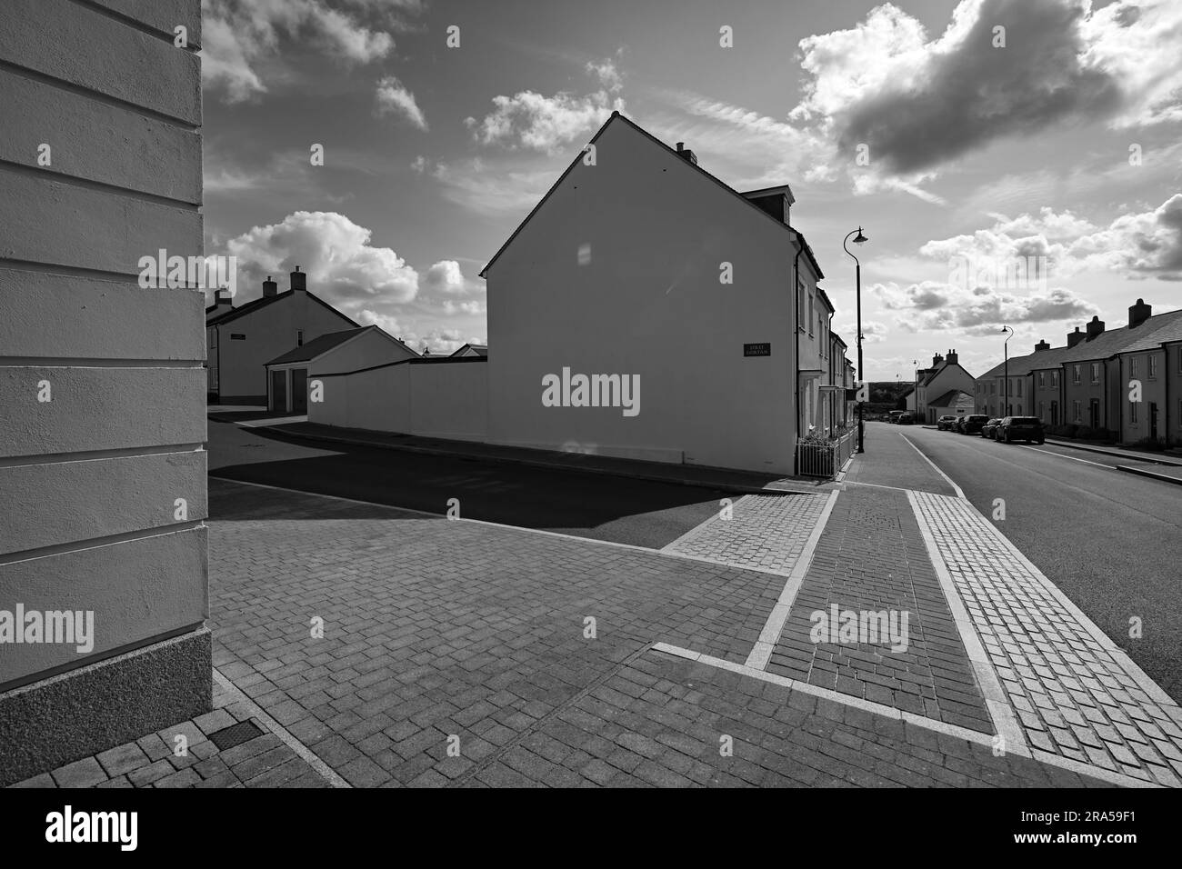 NANSLEDAN NEW TOWN DUCHY OF CORNWALL NEWQUAY Stock Photo - Alamy