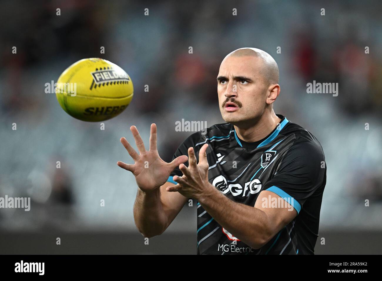 Melbourne, Australia. 01st July, 2023. Sam Powell-Pepper of Port ...