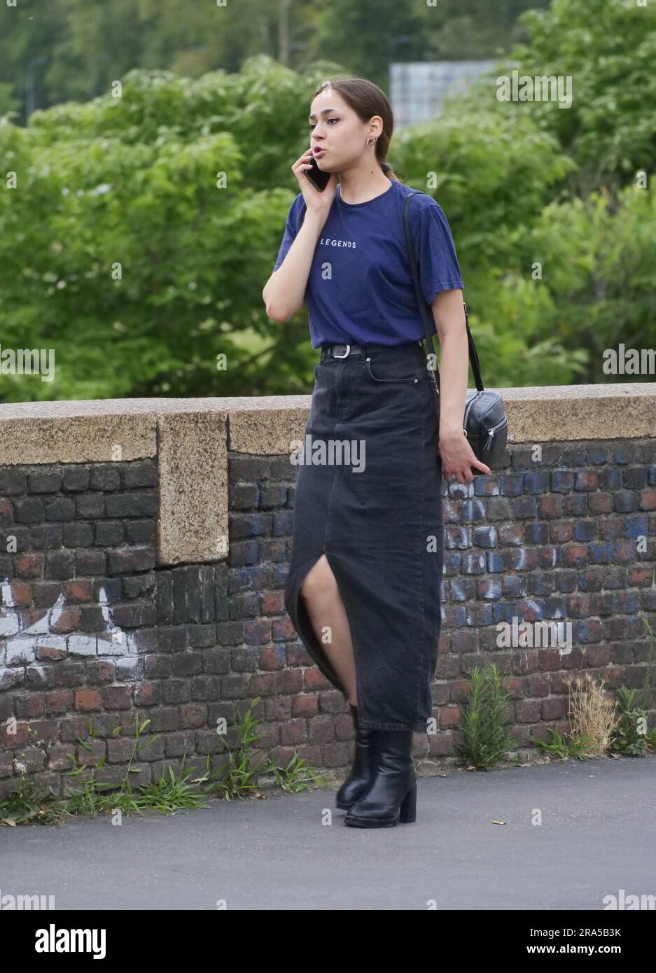 Milan, Italy. 01st July, 2023. Salvini and new highway code: license ...